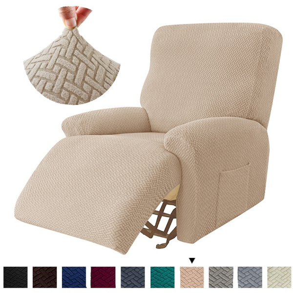 1 2 3 Seat Split Design Recliner Cover Relax All-inclusive Massage ...