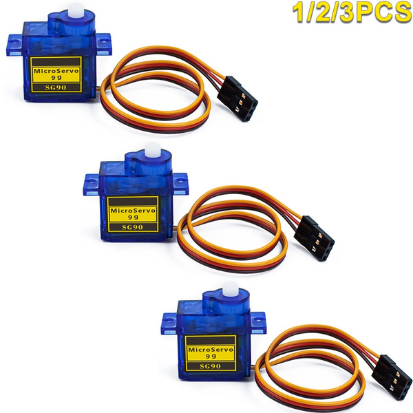 1/2/3 Pcs Mini SG90 9G Micro Servo Motor for RC Robot Arm Helicopter ...