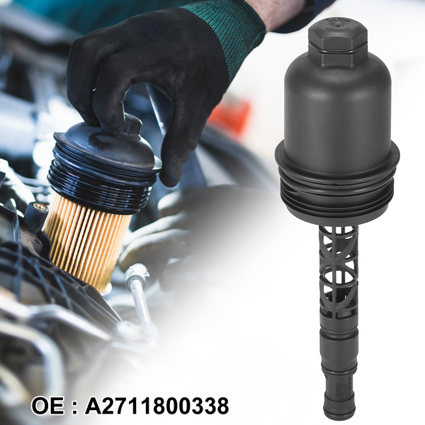 Car Oil Filter Cap Assembly Housing for Mercedes-Benz W204 S204 R172 ...