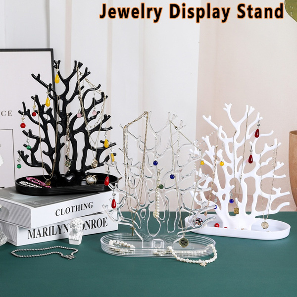 Coral Tree Jewelry Stand Display Jewelry Tray Tree Earring Holder ...