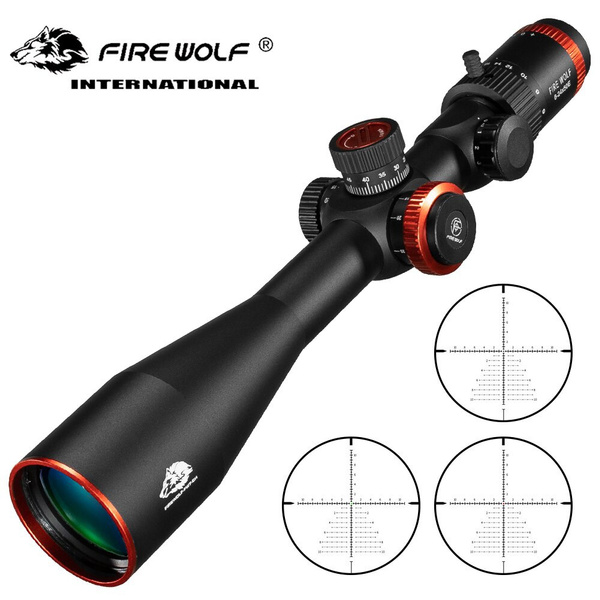 FIRE WOLF QZ 6-24X50 E FFP Hunting Tactical Optical sight Sniper Rifle ...