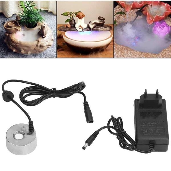 Aluminum Mist Maker Fogger Water Fountain, Lots Foggy Effect, For Water ...