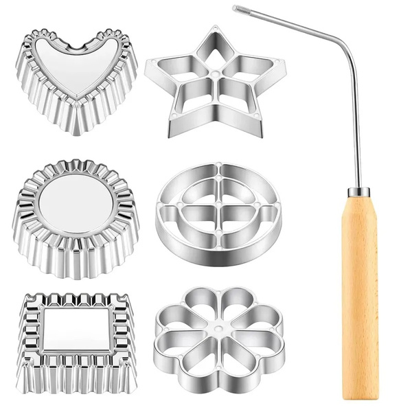 2Pcs/Set Pastry Mold Cookie Bake Mold Cake Printing Molds Funnel ...