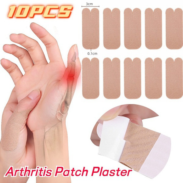 10Pcs Hand Wrist Tendon Sheath Patches for Thumb Finger Pain Relief ...