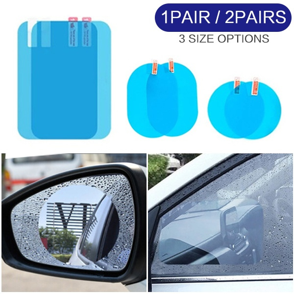 1Pair/2Pairs Car Sticker Rainproof Film for Car Rearview Mirror Stonego ...