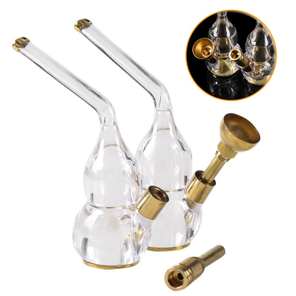 2022 Portable Acrylic Water Filter Pipe Mini Smoking Pot Hookah/Shisha ...