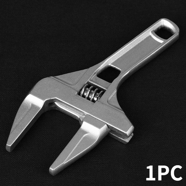 Pack of 1 Adjustable Multifunctional Wrench Aluminium Alloy Strong ...