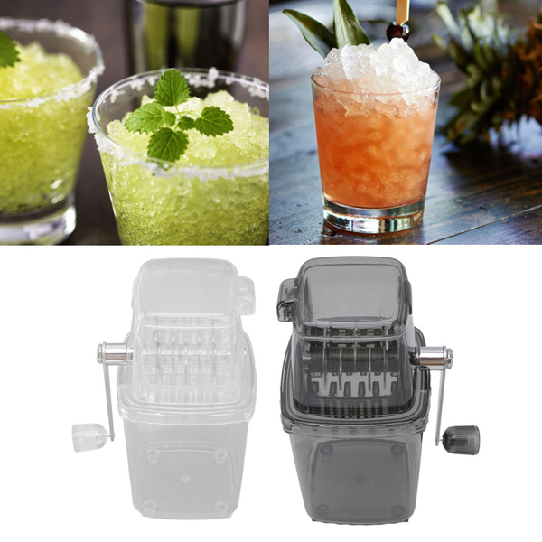 Hand Crank Ice Crusher, Manual Ice Crusher Small Portable Shaver Hand ...
