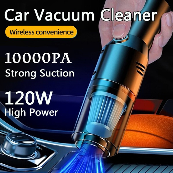 Wireless Car Vacuum Cleaner 120w 10000pa Cordless Air Blower Handheld