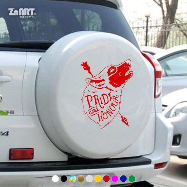 1PC Classic Reflective Car Stickers Pride and Honour The Arrow ... 1PC Classic Reflective Car Stickers Pride and Honour The Arrow ...
