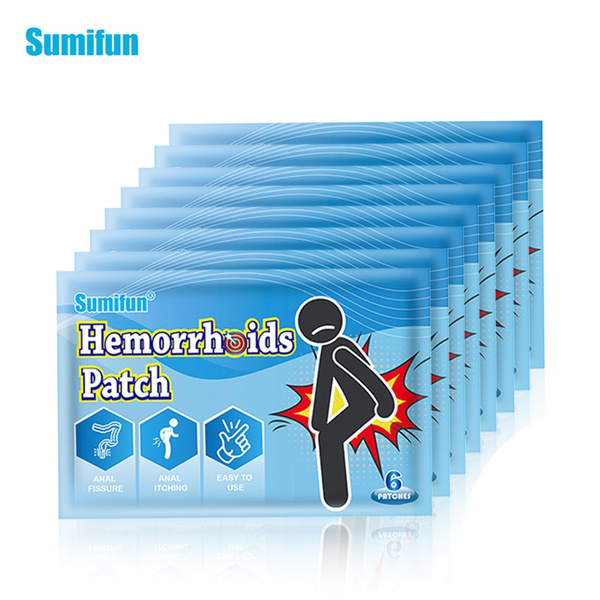 6/12/24/36/48Pcs Sumifun Hemorrhoids Remove Patch Internal External ...