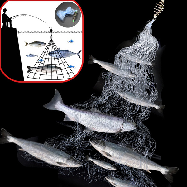 Winter Fishing Net Trap Mesh Luminous Bead Netting Sea Fish Net Tackle ... Winter Fishing Net Trap Mesh Luminous Bead Netting Sea Fish Net Tackle ...