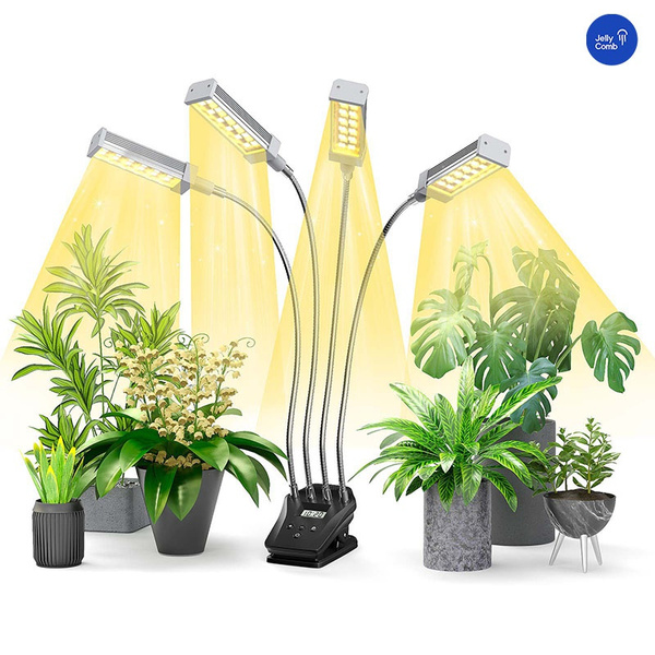 Jelly Comb Plant Grow Light, Indoor Full Spectrum Grow Lamp with ...