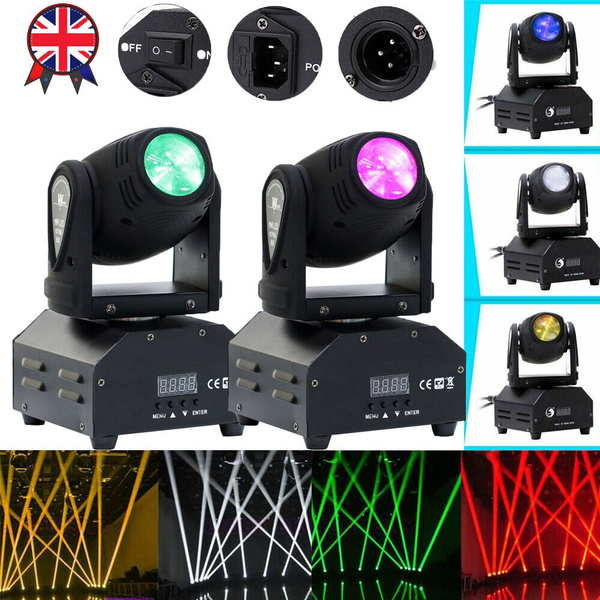 100W Stage Lighting Beam LED Moving Head DMX Spotlight Disco DJ Party ...