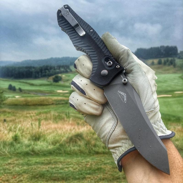 Benchmade 810 Contego CPM-M4 HSS Axis Lock Folding Knife G10 Handle ...