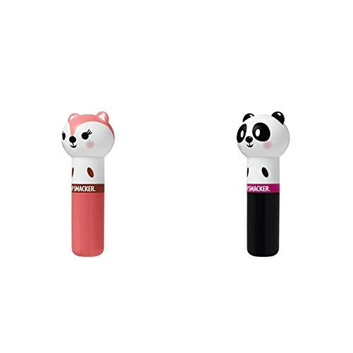 Lip Smacker Lippy Pal Lip Balm, Foxy Apple Flavor With Panda Cuddly ...