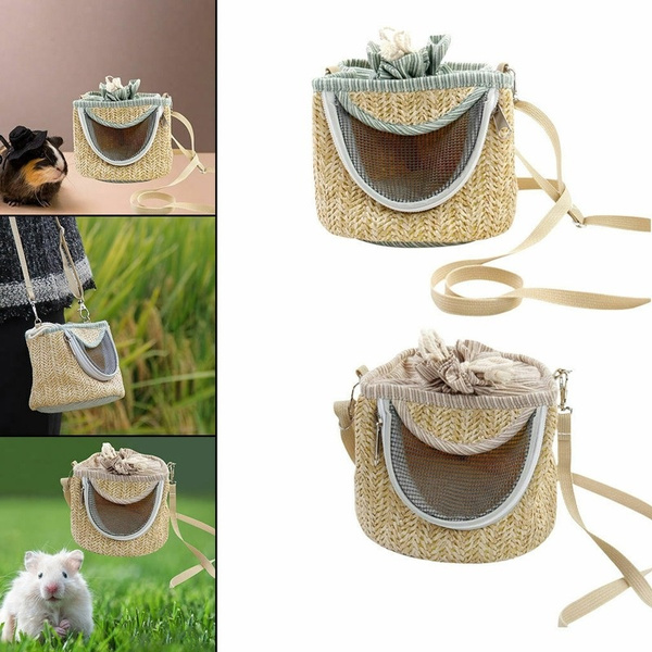 Portable Hamster Rabbit Carrier Backpack Breathable Cool Hedgehog Sugar ...