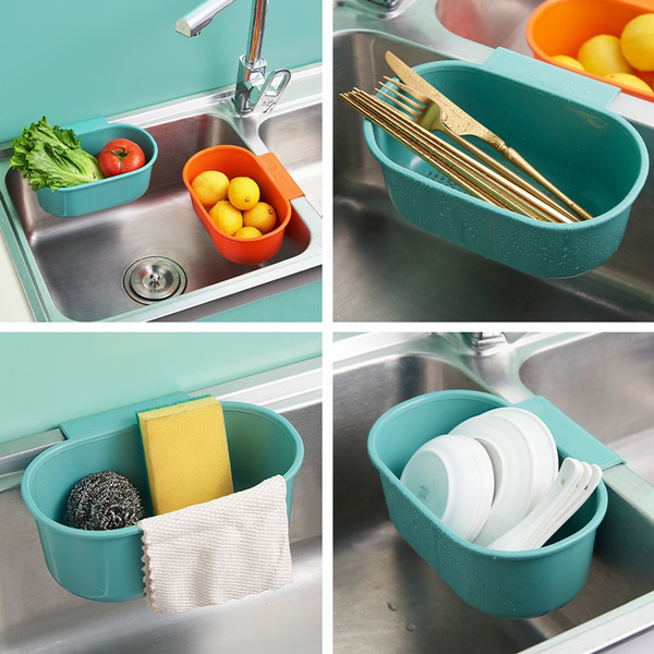 Multipurpose Strainer Basket, Kitchen Sink Food Holder Drain, Bag Cup ...