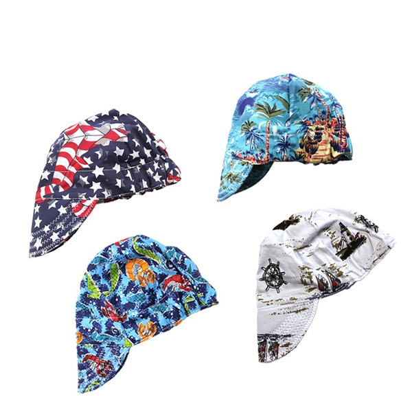 Cotton Sweat Absorption Welding Cap Hat Application to Welding ...
