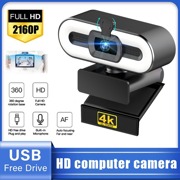 2022 NEW Upgrade Best 4K HD Webcam With Microphone And 2160p Auto Focus ...