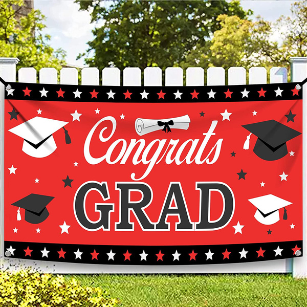 XtraLarge Congrats Grad Banner 2022-72x44 Inch | Graduation Banner for ... XtraLarge Congrats Grad Banner 2022-72x44 Inch | Graduation Banner for ...