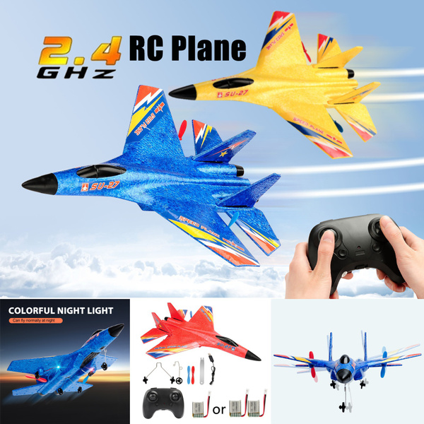 2.4G RC Plane Airplane Glider Sea Land and Air Amphibious Remote ...
