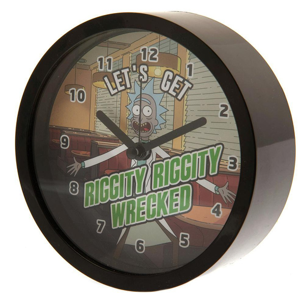 Rick And Morty Analogue Desk Clock | Wish
