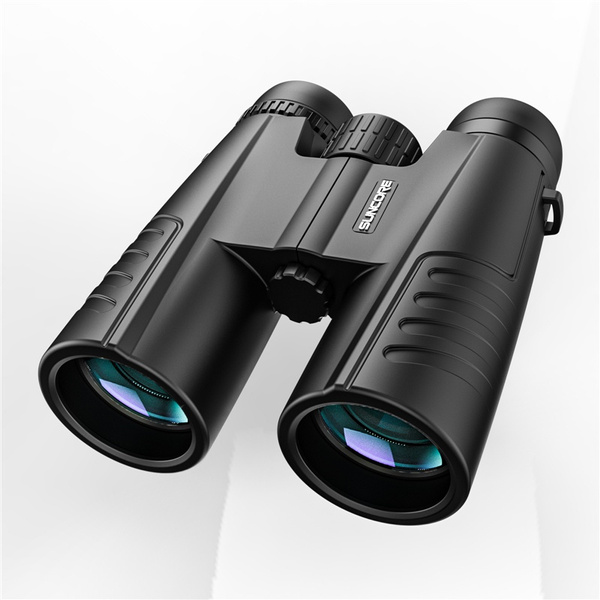 BUBM-LIFE 10x42 High Power Compact Binoculars for Adults - HD Binoculars for Bird Watching ...