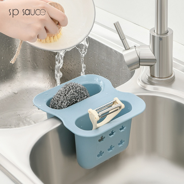 Large Capacity Multipurpose Strainer Basket, Kitchen Sink Food Holder ...