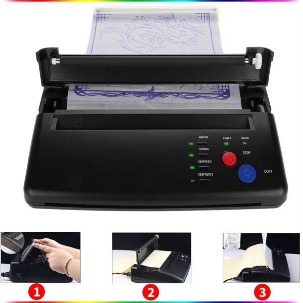 Tattoo Transfer Machine, Professional A5 A4 Tattoo Transfer Copier ...