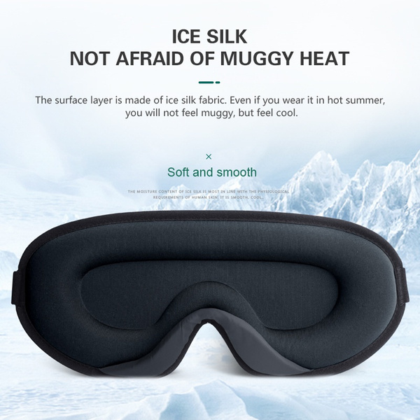 New ice cool silk eye mask Four Seasons General shading breathable ...