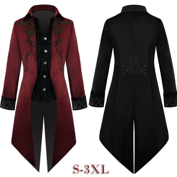 Mens Medieval Steampunk Tuxedo Gothic Vintage Renaissance Jackets ...