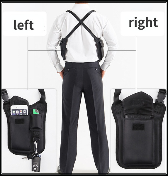 Anti-Thief Hidden Underarm Shoulder Bag Concealed Pack Pocket Multi ...