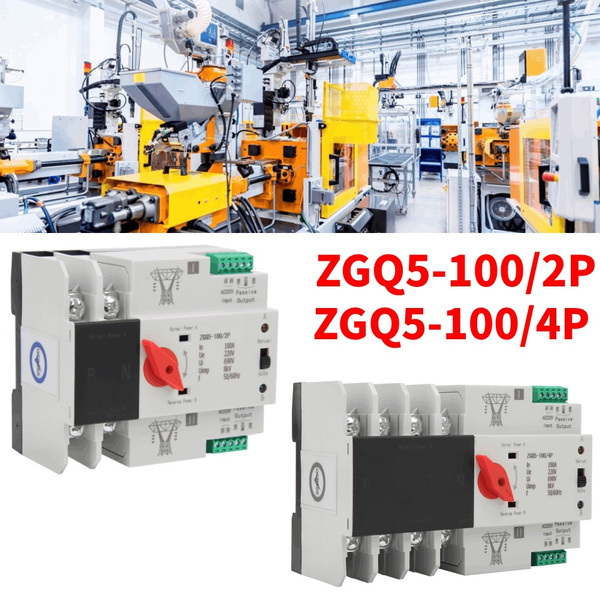 Power Automatic Transfer Switch Uninterrupted 2 Way Controller Switch ...