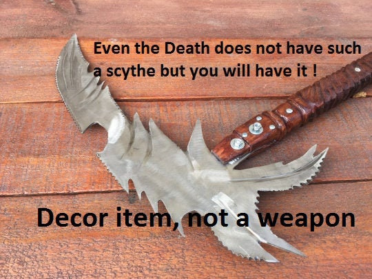 Death's scythe, Grim Reaper, undertaker, scythe, costume weapons ...
