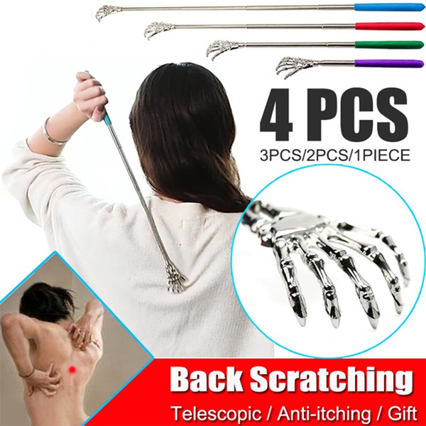 2/1Pcs Telescopic Stainless Steel Claw Massager for Back Massage ...