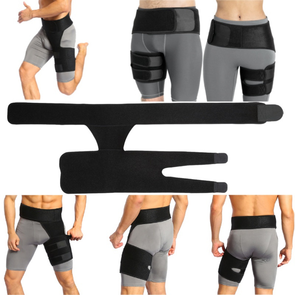 Compression Brace For Hip, Sciatica Nerve Pain Relief Thigh Hamstring ...