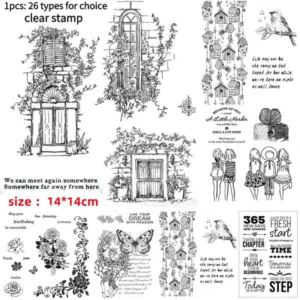 New Creative Silicone Clear Stamp Transparent Stamp Diy Album Diary new-creative-silicone-clear-stamp-transparent-stamp-diy-album-diary