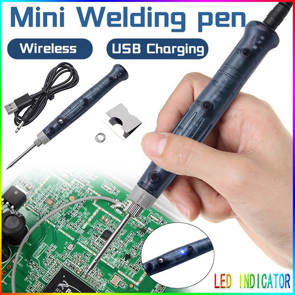 USB Electric Powered Soldering Iron Pen 5V 8W Welding Gun Portable Hand ...