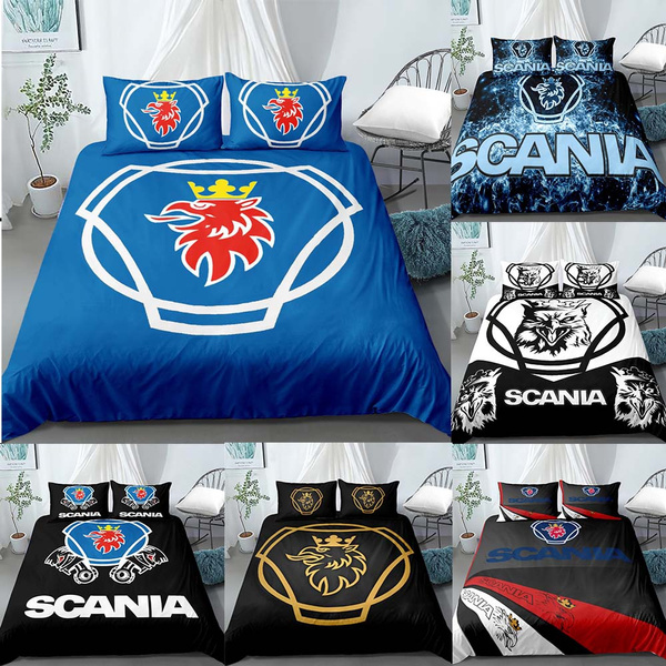 Design Scania Truck Duvet Cover Fashion Bedding Sets Single Double Twin ...