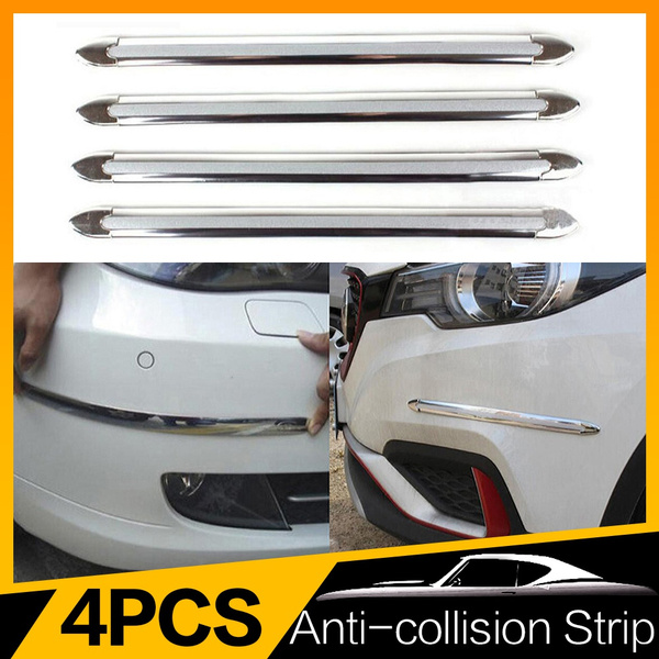 4Pcs Car Bumper Crash Protection Strips General Motors SUV Front and ...