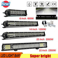 Super Slim 12D 8Inch/15Inch/20Inch 600W/1200W/2000W Led Light Bar Spot ...