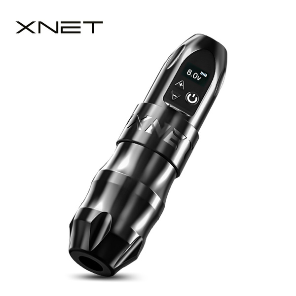 Xnet Coreless Dc Motor Wireless Tattoo Machine Battery Pen Kits Led