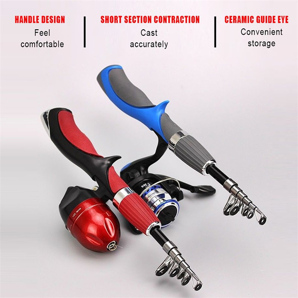 High Tech New Fishing Rod Full Kit with Telescopic Fishing Sea Rod and ...