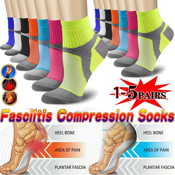 Plantar Fasciitis Socks with Arch Support for Men & Women - Best Ankle ...