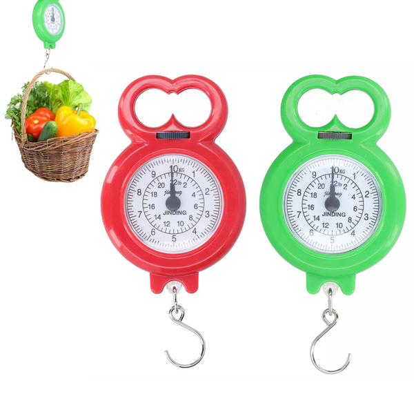Portable Scale, Spring Scale, 10Kg Pointer Hook Hanging Scales ...