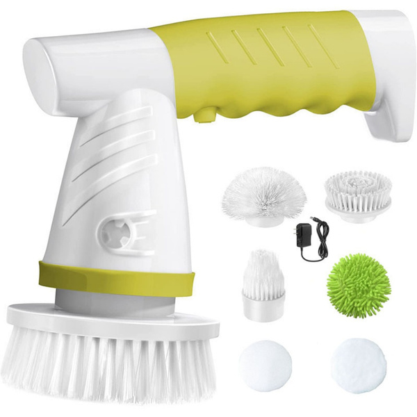 Electric Rotary Scrubber Cordless Electric Scrubber For Bathroom ...