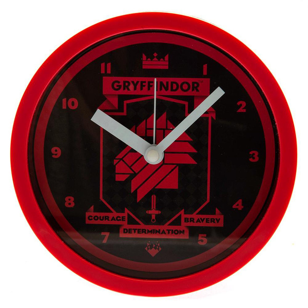 Harry Potter Gryffindor Analogue Desk Clock | Wish