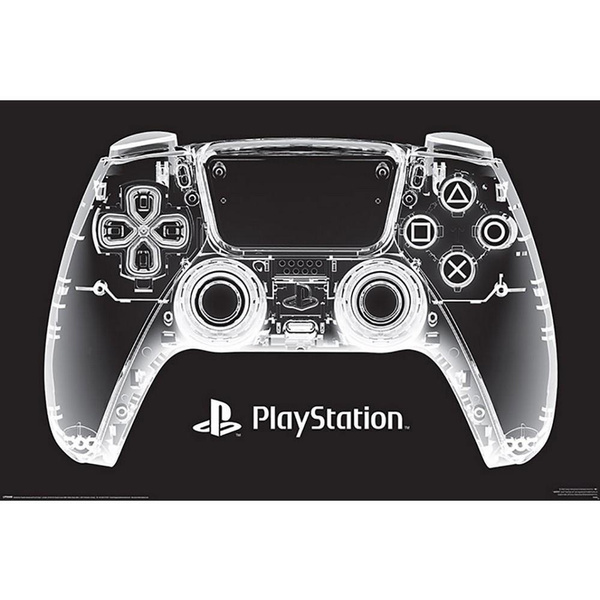 Playstation X-Ray Pad Controller Poster | Wish