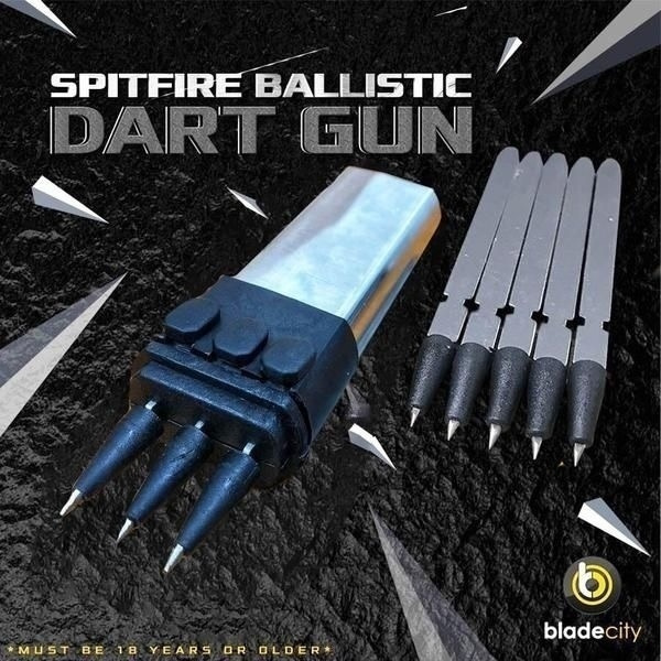 New Ballistic Dart Gun Launcher Shooter Fires Concealed Weapons To ...
